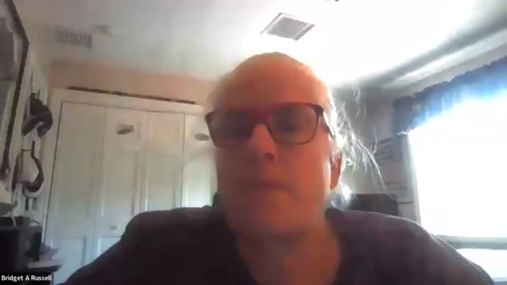 Bridget A Russell's Zoom Meeting