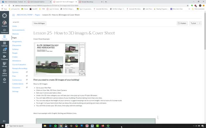 REVIT TUTORIAL: How to 3D Images & Cover Sheet