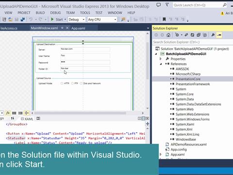 Batch Upload API Sample