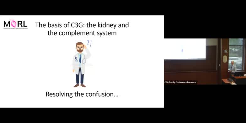 3 and 4-The Basis of C3G and Disease Overview - Dr Richard Smith