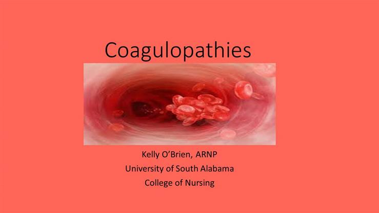 coagulopathies