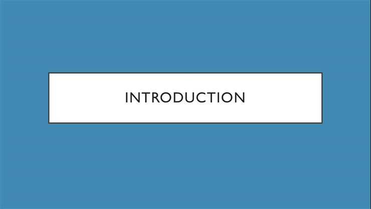 Ch. 1: Introduction (Video Lecture)