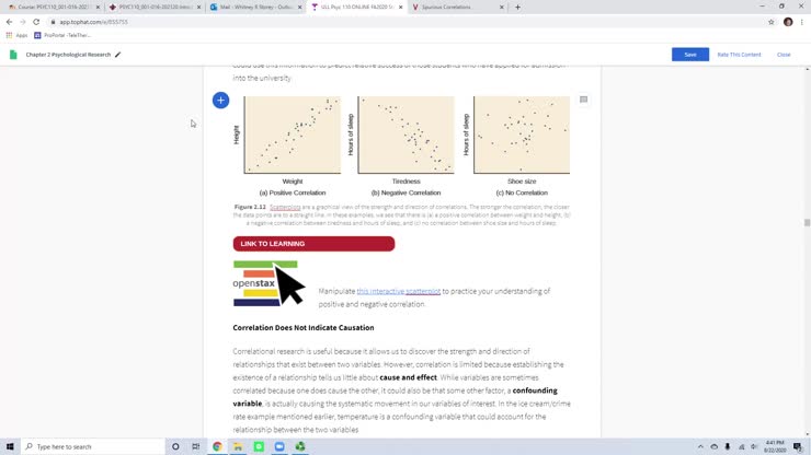 Storey Time 2.3 - Correlation