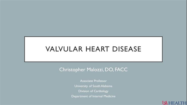 MALOZZI Valvular Heart Disease CVR SPR 2023