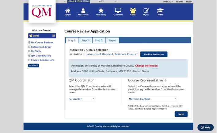 QM Course Review Application_4 Steps_MATH426 example
