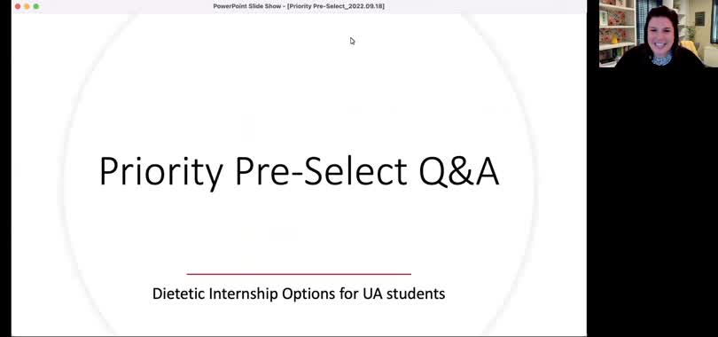 Priority Pre-Select Live Q&A