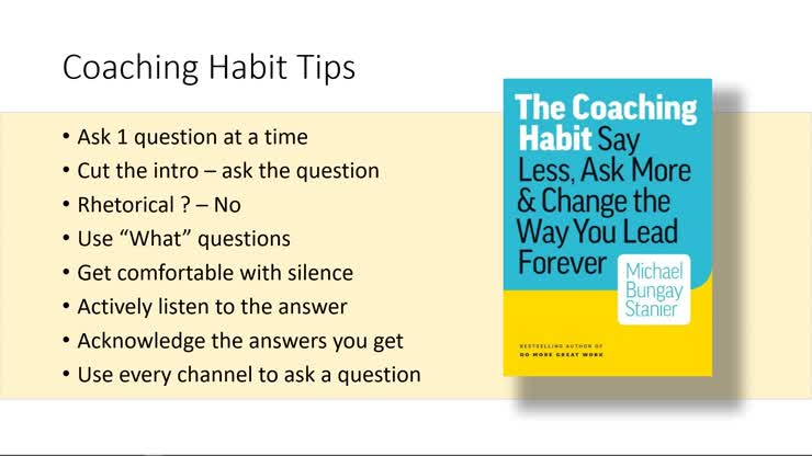 Coaching Habit - Slack intro