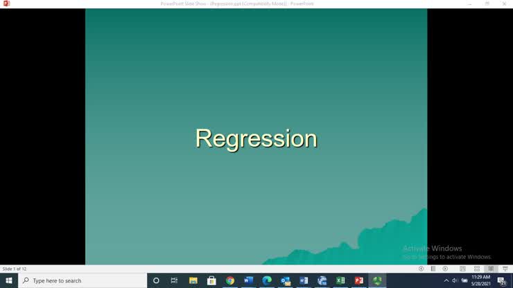 Regression PowerPoint