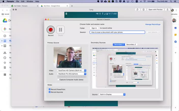How to scan a document with your phone