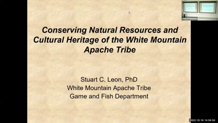 SNRE Seminar Stuart Leon