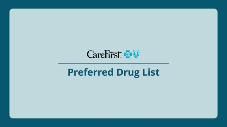 CareFirst - Preferred Drug List
