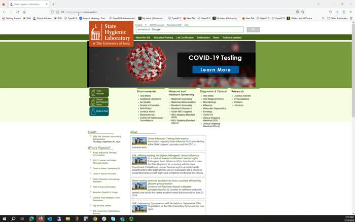 OpenELIS Web Portal Video Tutorial - Newborn Screening