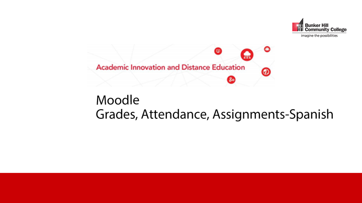 Grades, Attendance and Assignments. Spanish version.