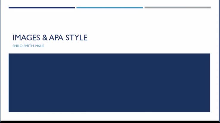 Images: Copyright, Fair Use, & APA Style