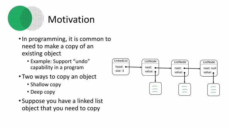 CS 240 - Copying Objects Overview