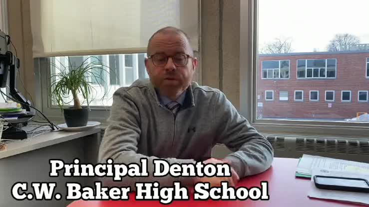 What’s happening at C.W. Baker High School? Principal Denton gives an ...