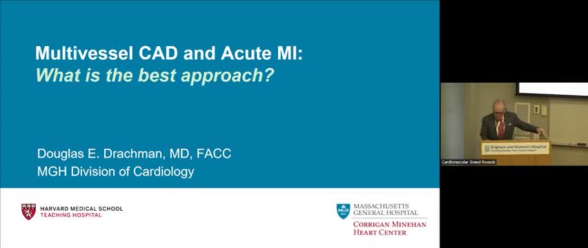 Multivessel CAD and Acute MI: What is the best approach?