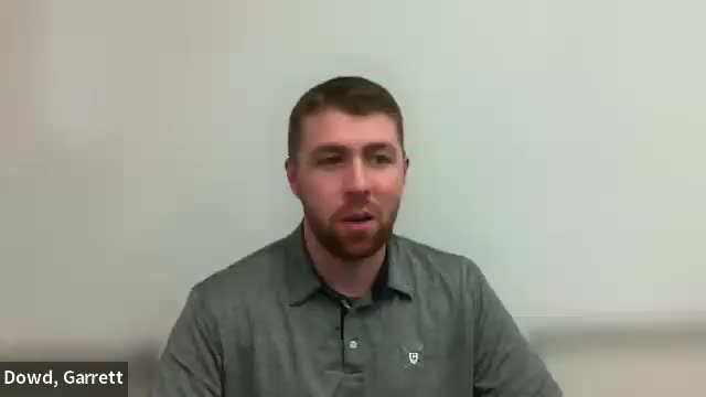 Dowd, Garrett's Zoom Meeting