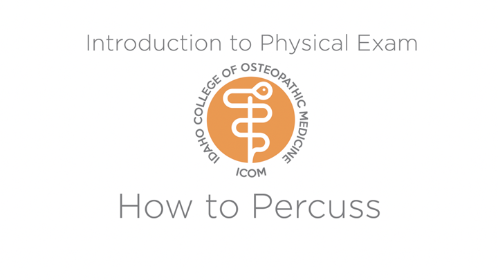 How to Percuss