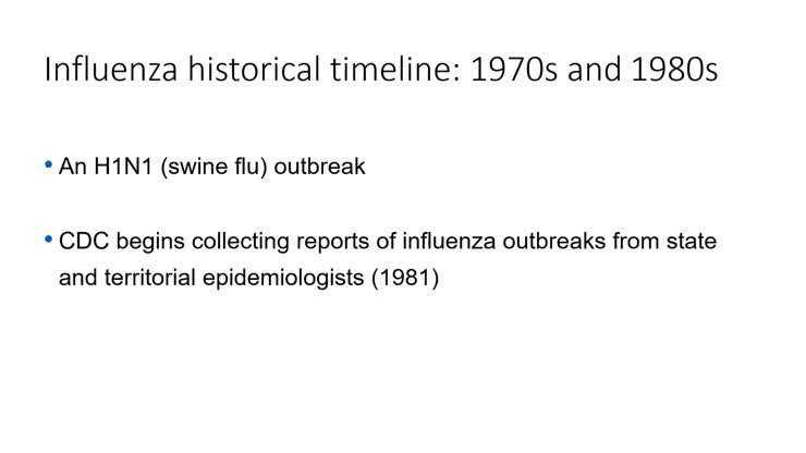 Pandemics Lecture 6a - 2009 H1N1 Influenza