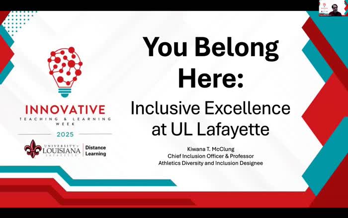 You Belong Here: Inclusive Excellence at UL Lafayette