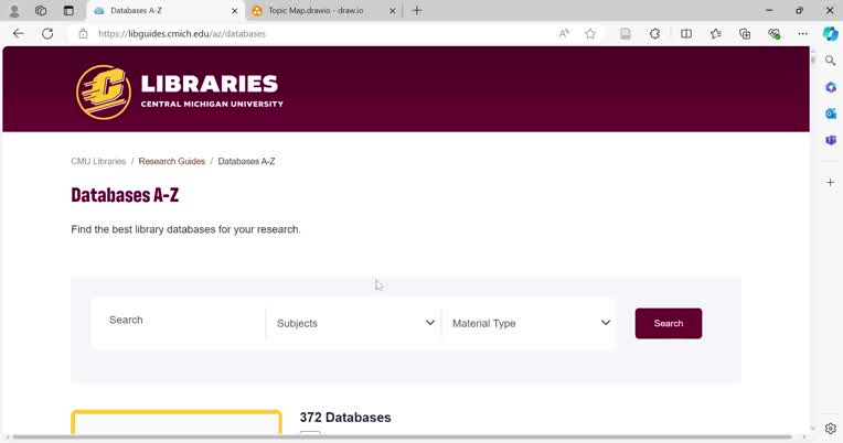 Subject Specific Databases