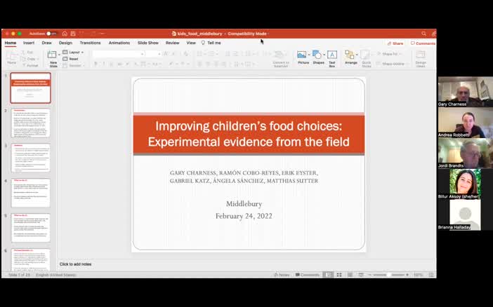 MiddExLab Virtual Seminar Gary Charness