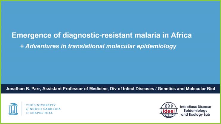 UNC ID/CFAR Friday Conference on 10/27/2023 Jonathan Parr, MD, MPH