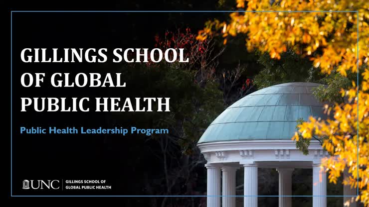 Gillings Open House - Public Health Leadership Programs Concentrations ...
