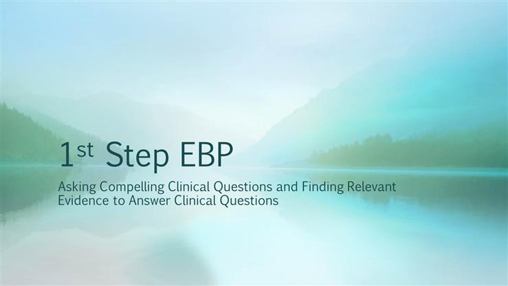 First Assignment 1st Step in EBP
