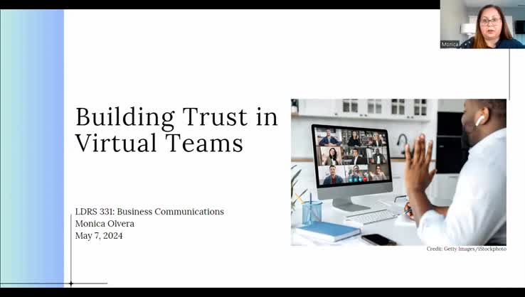 Building Trust in Virtual Teams