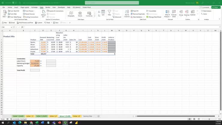 Solver 3 - the Solver Calculator
