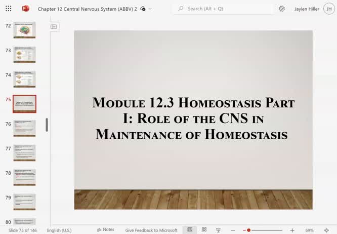 Chapter 12 Central Nervous System pt 2