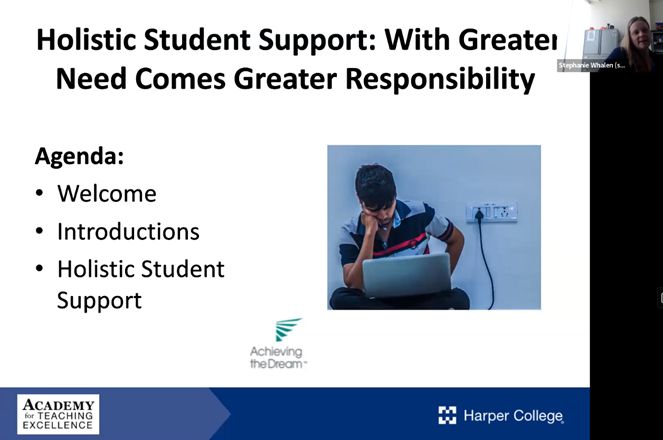 Holistic Student Support - With Greater Needs Comes Greater Responsibility