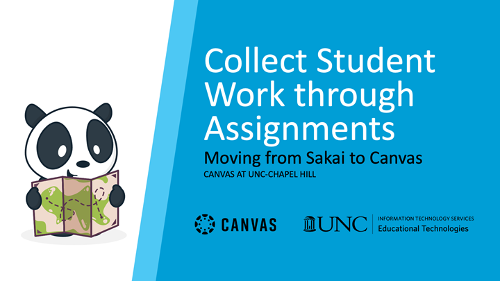 Collect Student Work through Canvas Assignments