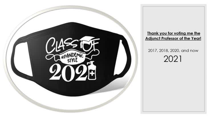 David Coombs - Adjunct Professor of the Year