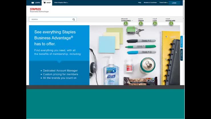 Staples Advantage Training