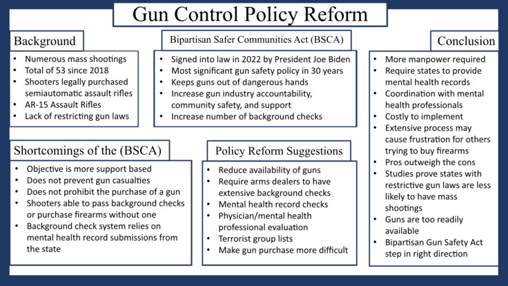 Gun Control Policy Reform