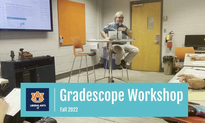 CLA Recording of Gradescope Workshop