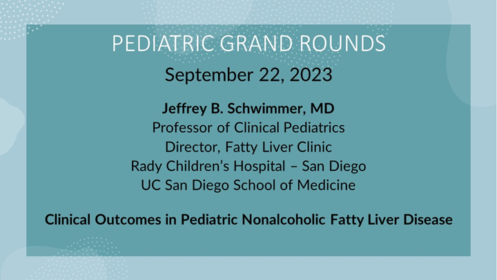 Jeffrey B. Schwimmer, MD
