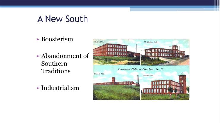The New South and the New West
