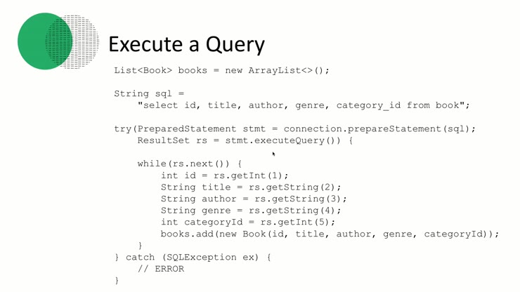 CS 240 - Executing Insert, Update and Delete Statements
