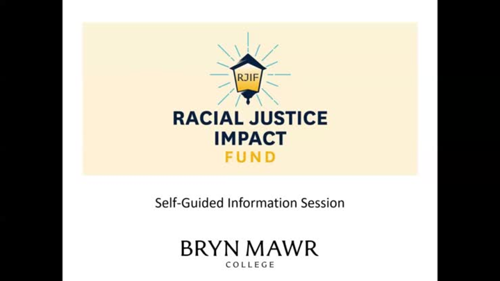 RJIF Self-Guided Information Session