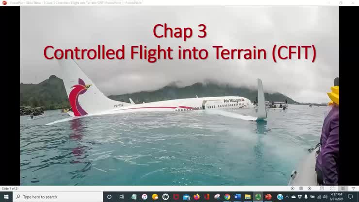 Chap 3: Controlled Flight into Terrain—Lecture Video