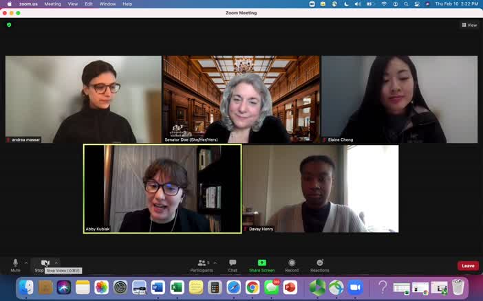 Legislative Meeting Simulation