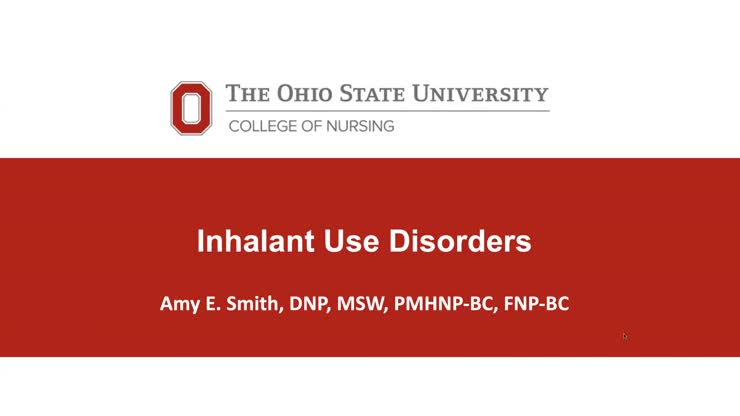 Inhalant Use Disorder