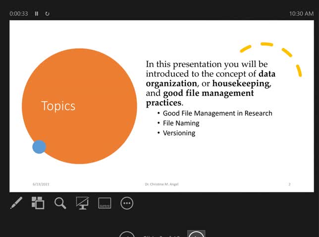 Practice Quiz | Week #3 Lecture #3a | Working with Data: File Naming ...