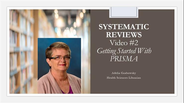 Sys Review #2 Getting started with PRISMA