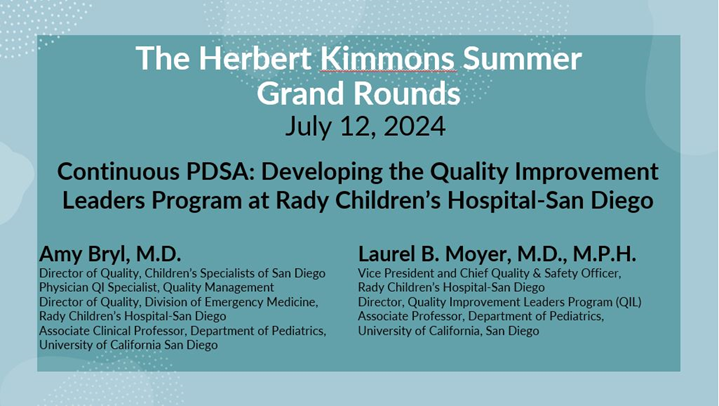 Amy Bryl, M.D and Laurel B. Moyer, M.D., M.P.H.