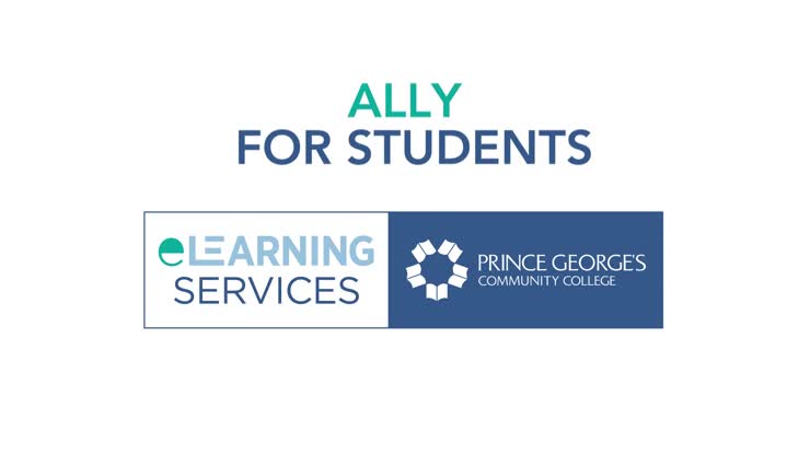 PGCC Student Canvas Ally